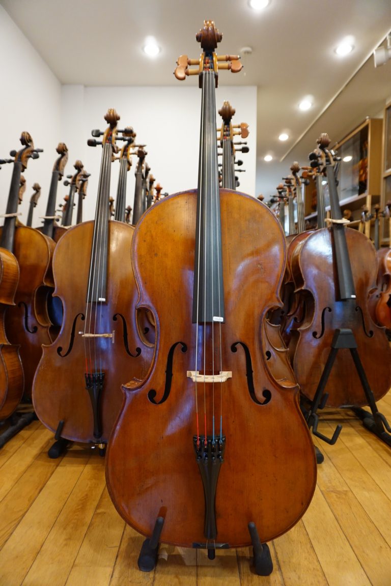 Old Cello 修理調整完了 – 弦楽器YAMASHITA
